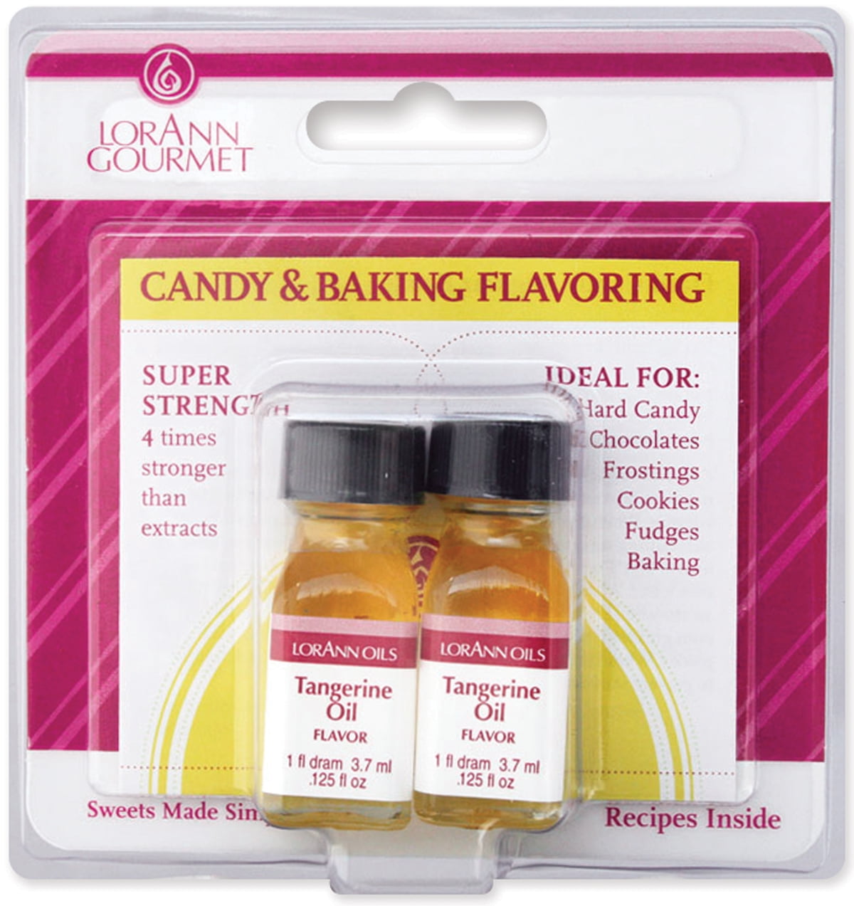 Lorann Oils 478048 Candy & Baking Flavoring . 125 Ounce Bottle 2-Pkg ...