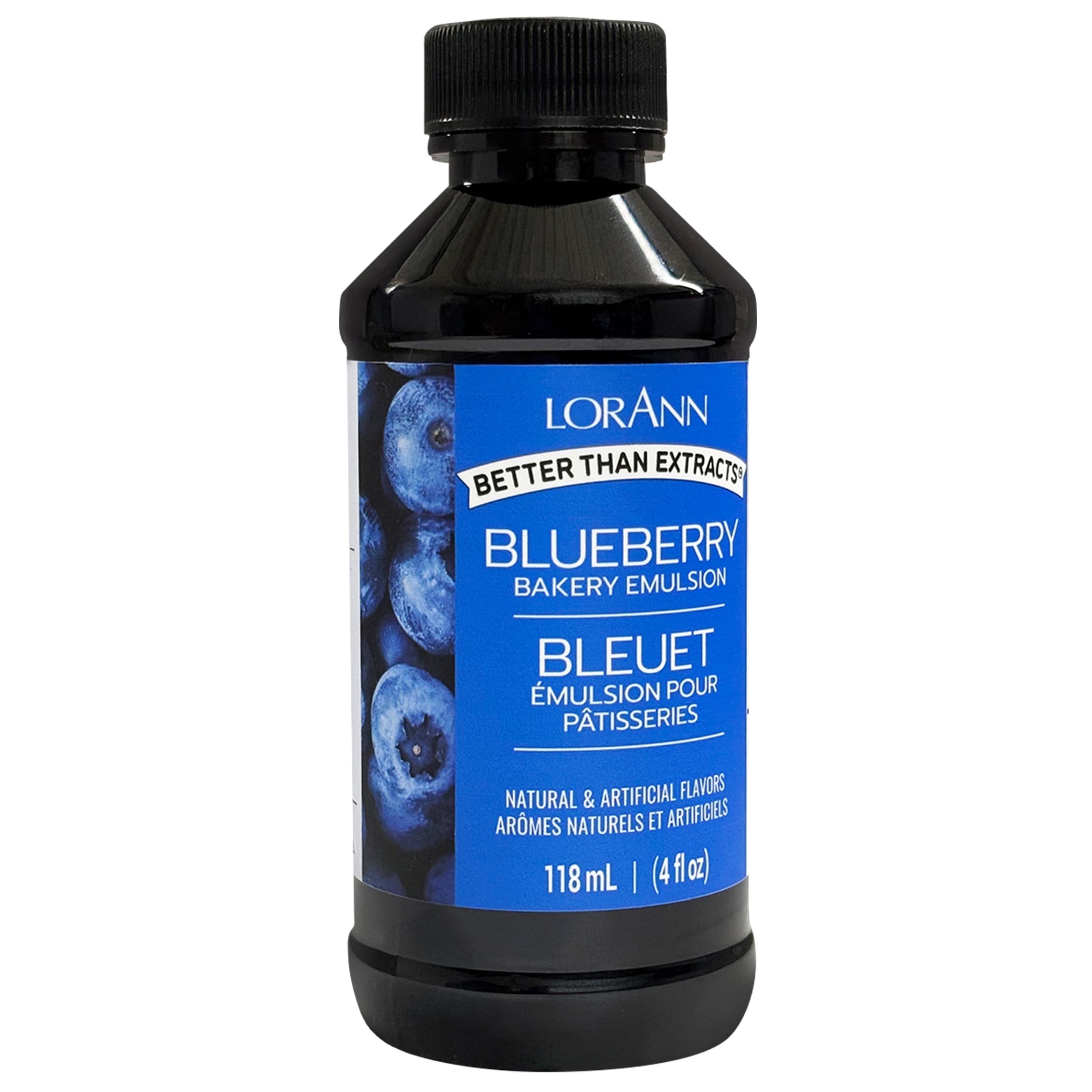 LorAnn Blueberry Bakery Emulsion 4 Ounce Flavoring for Baking Candy ...