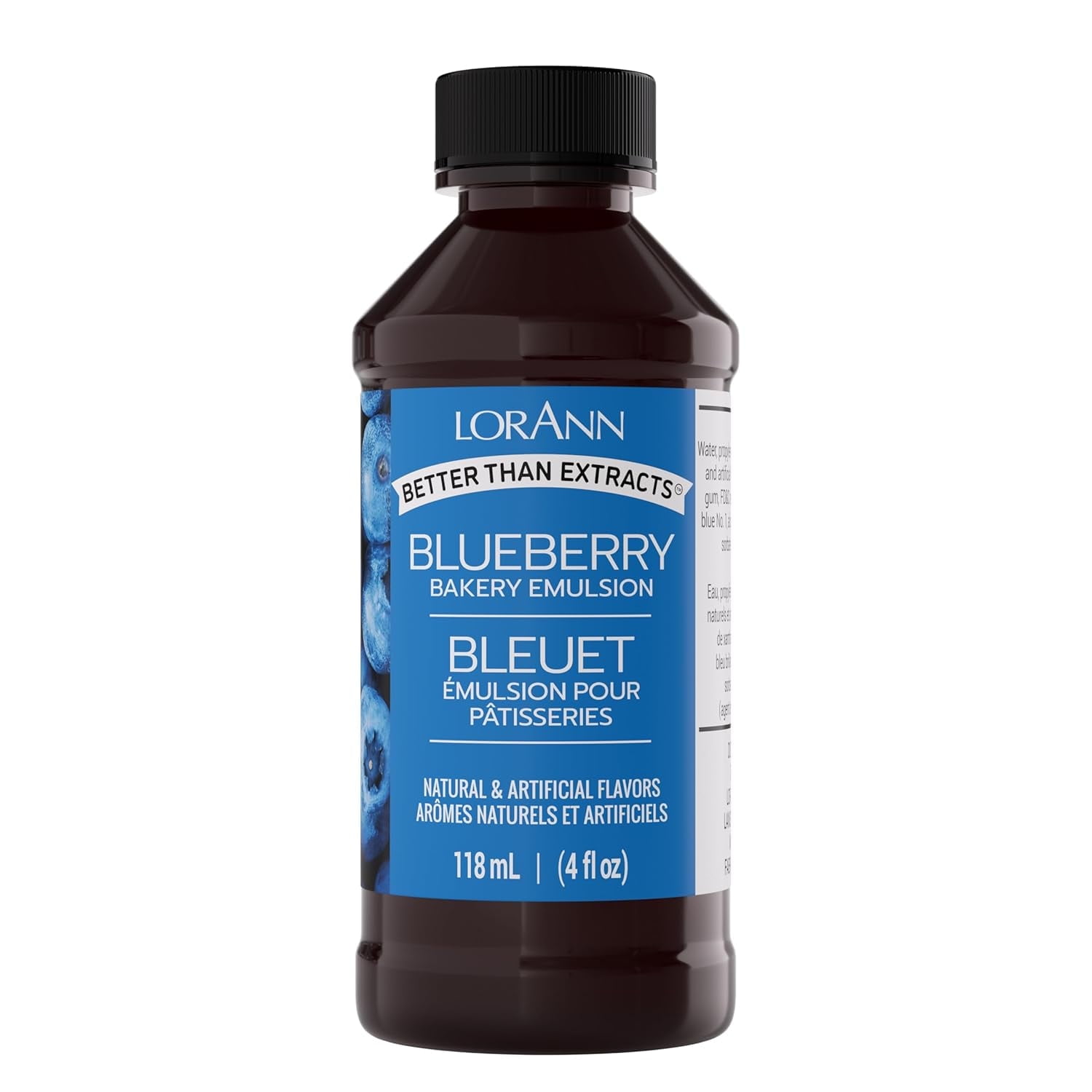 LorAnn Blueberry Bakery Emulsion 4 Ounce Flavoring for Baking Candy ...