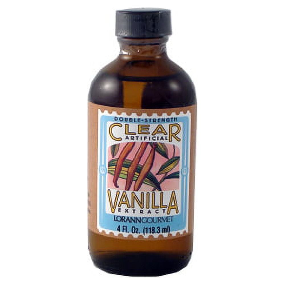 Lorann Oils Clear Vanilla Extract, Artificial, 4 Oz - Walmart.com