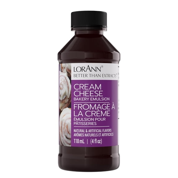Lorann Oils Cream Cheese Bakery Emulsion - Baking Flavoring Extract for ...