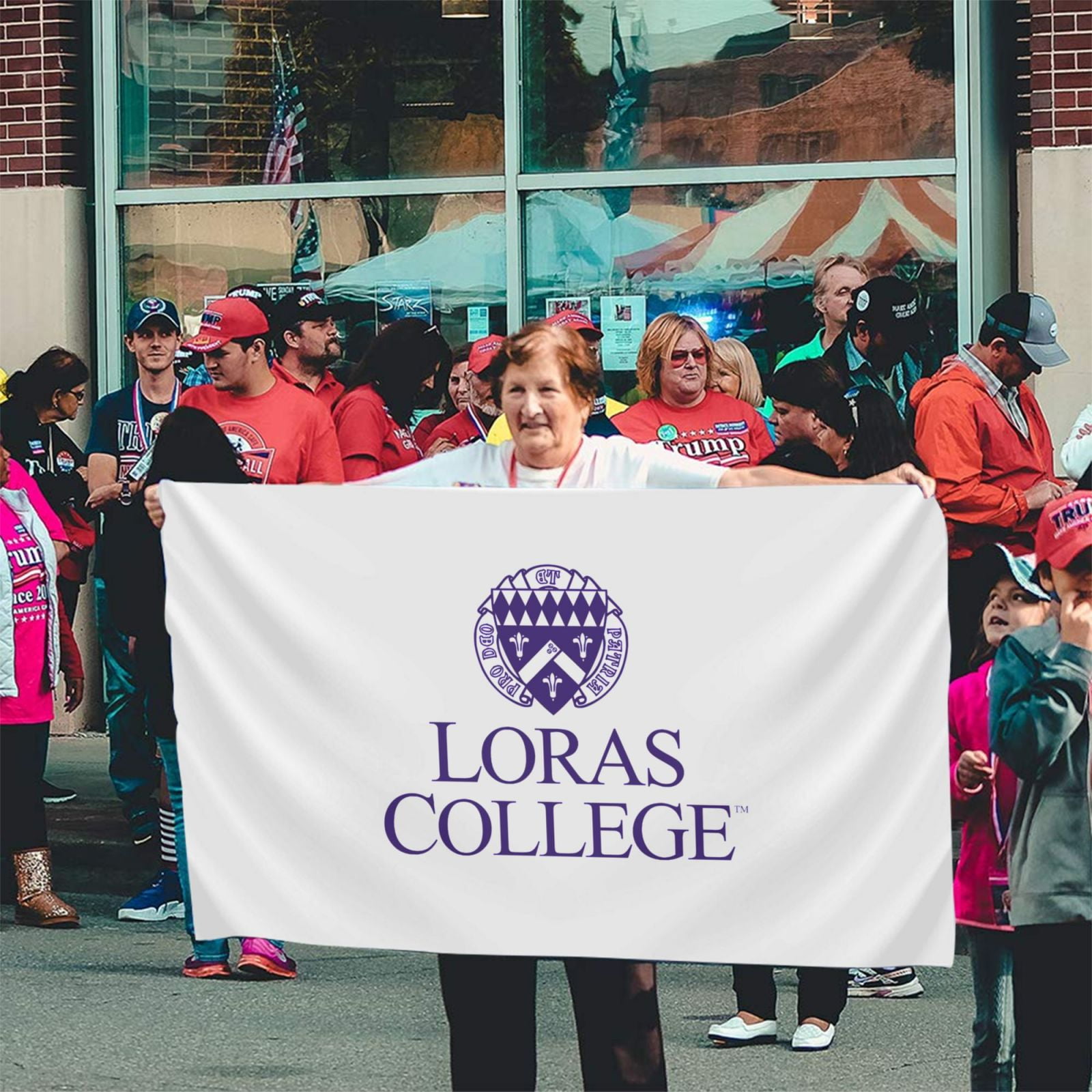 Loras College Logo Flag 3x5 Ft Holiday Banner Garden Yard House Flags ...