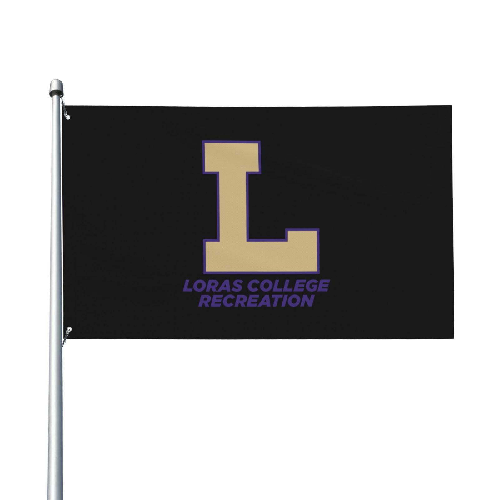 Loras College Logo Flag 3x5 Outdoor ,Sewn Stripes, Stronger Brass ...