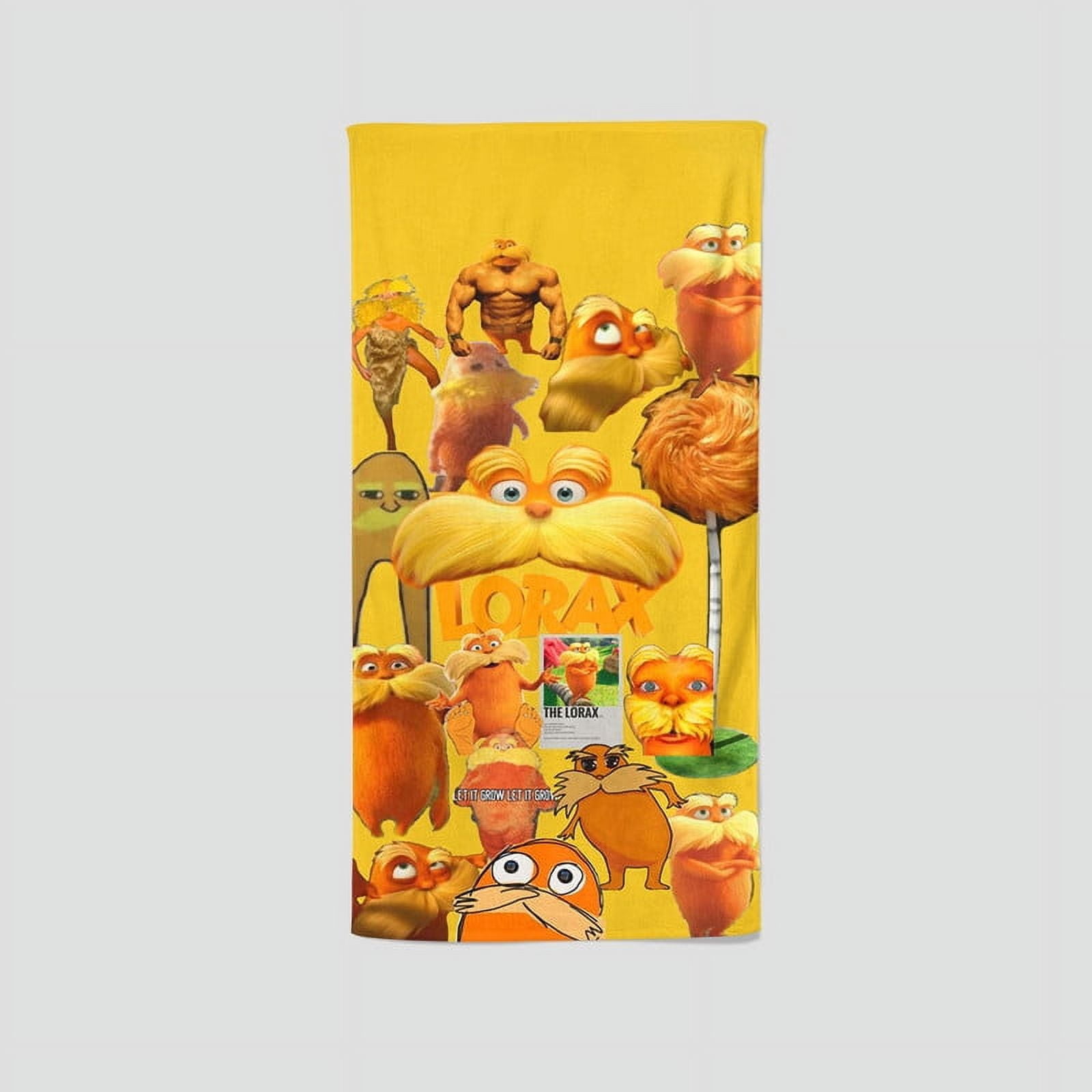 Lorax created this distinctive towel, a custom gift that fans will love ...