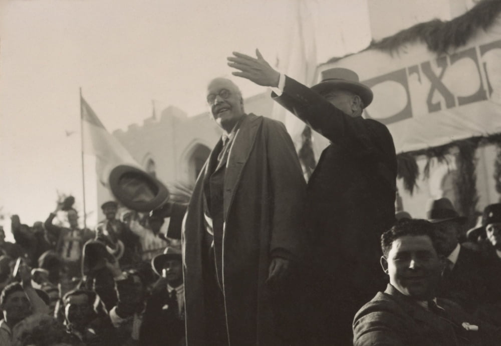 Lord Arthur Balfour Accepts Cheers From Crowds In Tel Aviv History (24 ...