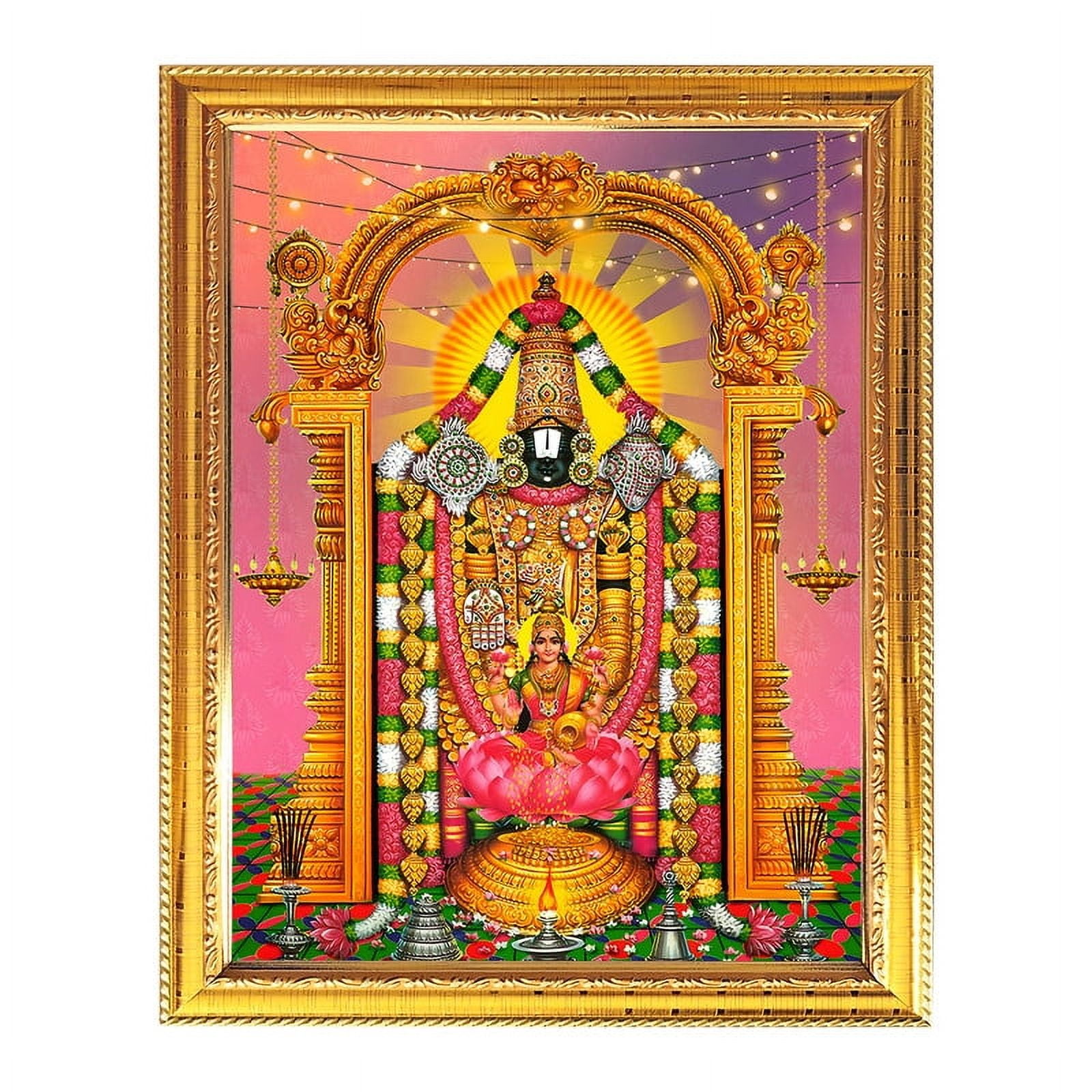 Lord Balaji God Photo Frames & Wall Gift House Warming Office Living ...