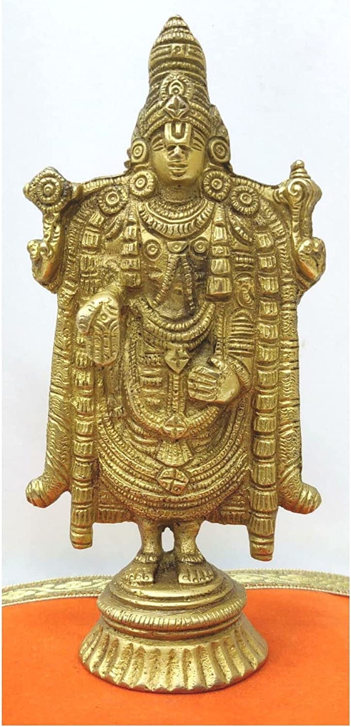 Lord Balaji Statue Tirupati Balaji Sculpture Brass Balaji Idol Lord ...