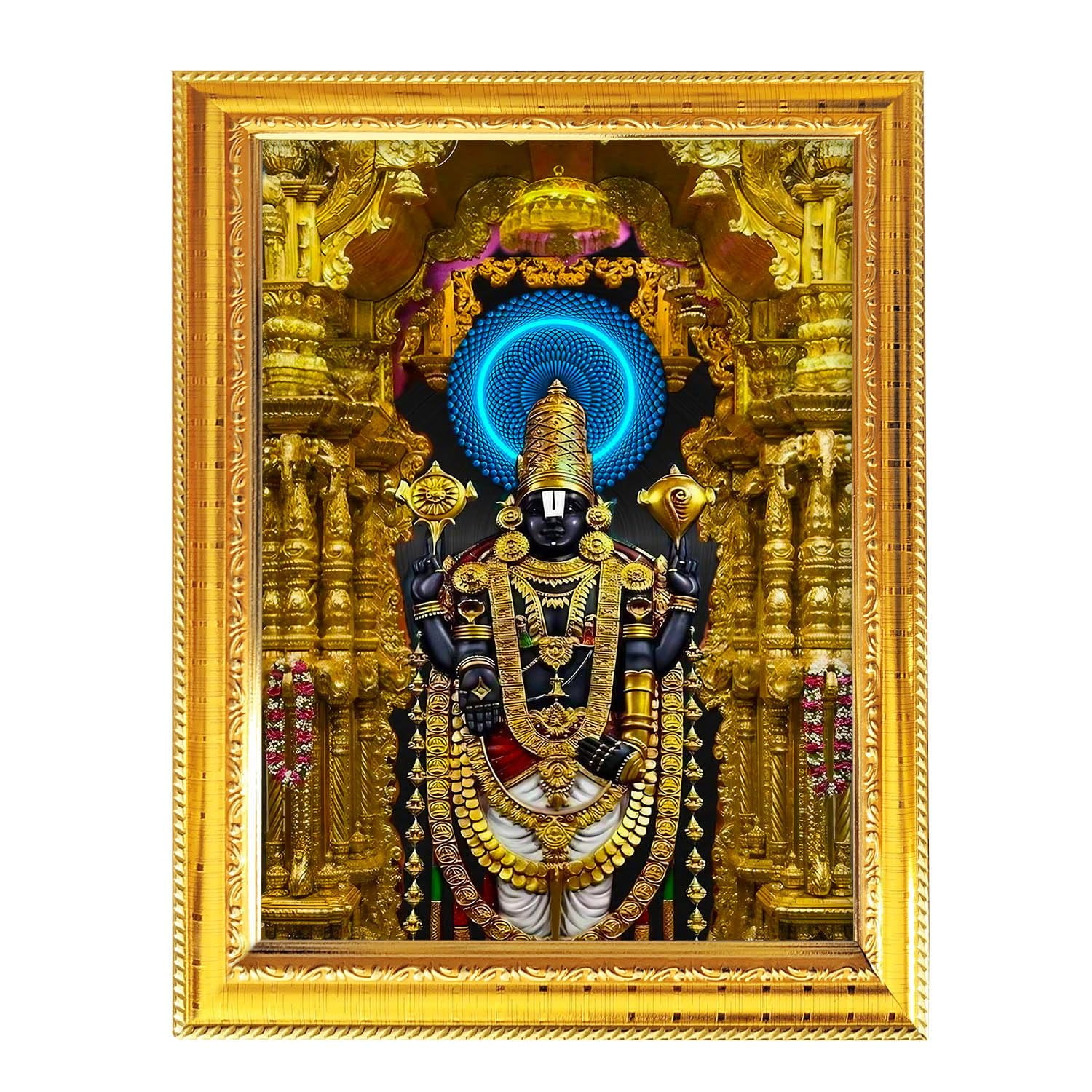 Lord Balaji Venkateswara Venkatachalapati Srinivasa Wall Poster God ...