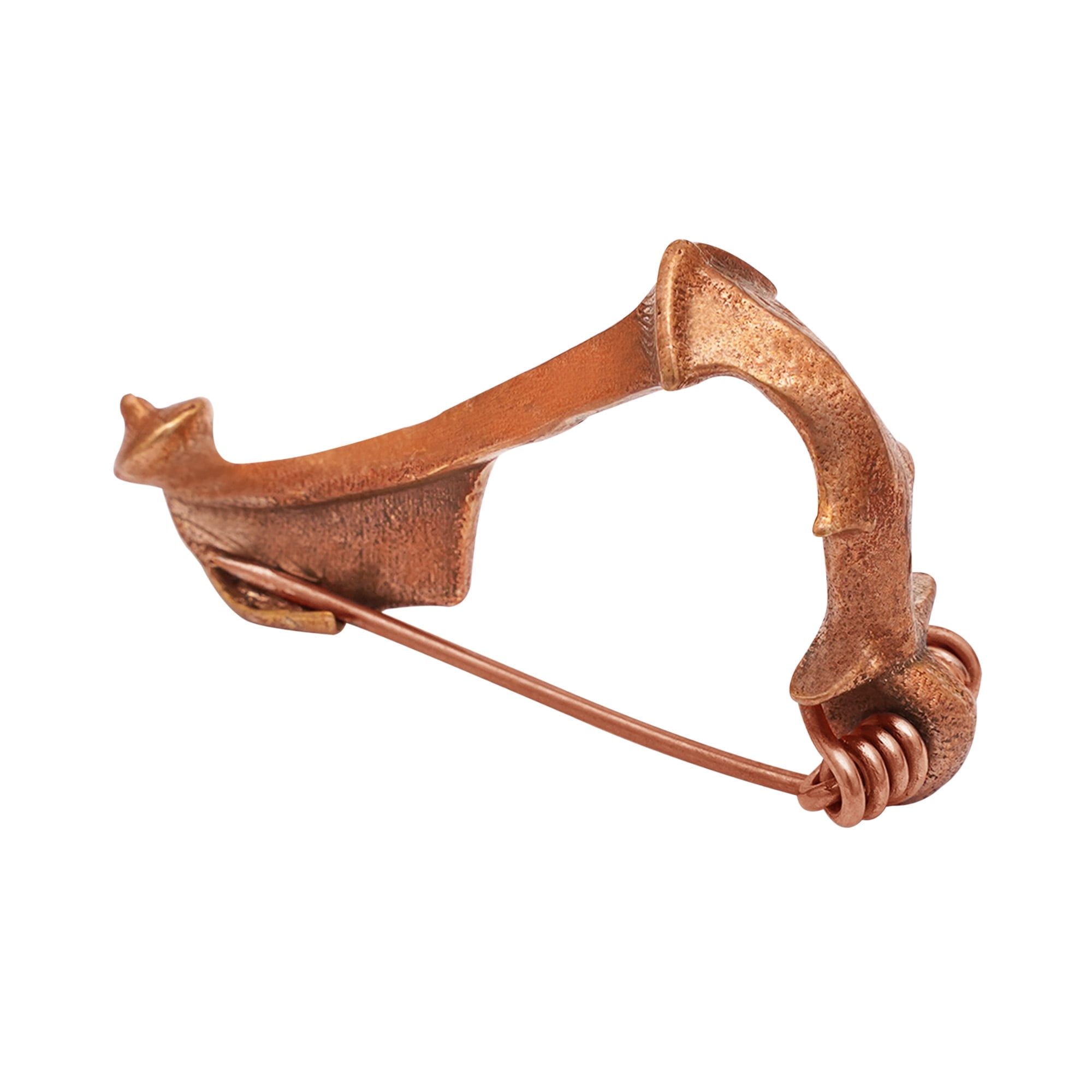 Lord of Battles Bronze Fibula Roman Cloak Pin Authentic Style Brooch ...