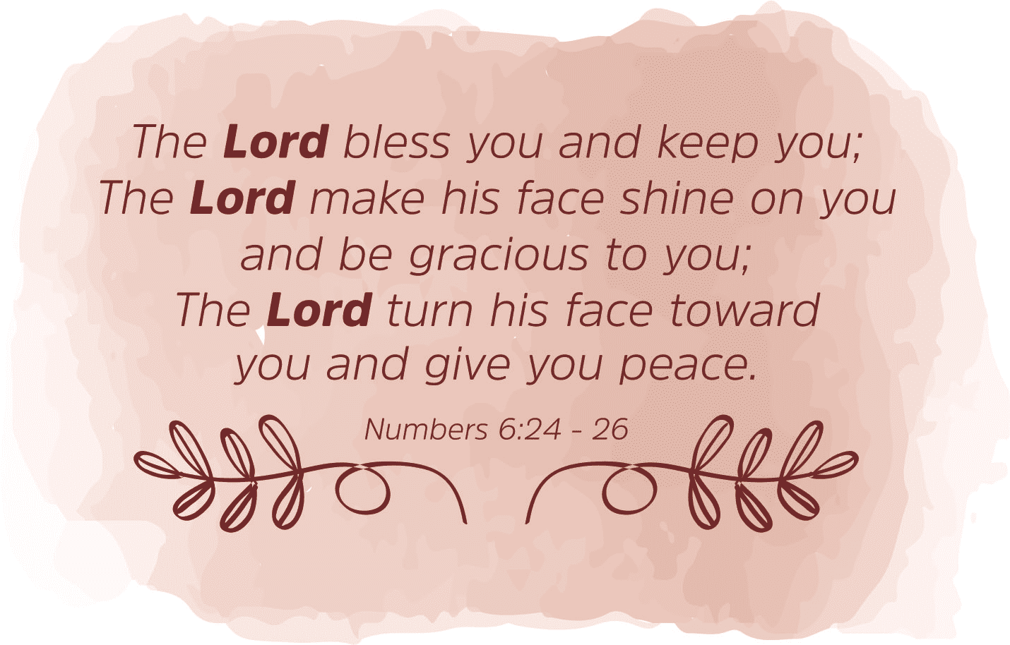 The Lord Bless You And Keep You Numbers Bible Verse Spiritual Religious ...