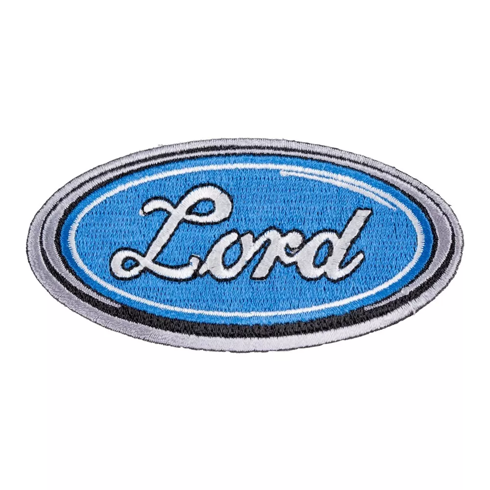 Lord Blue & Silver Oval Patch, Christian Patches - Walmart.com