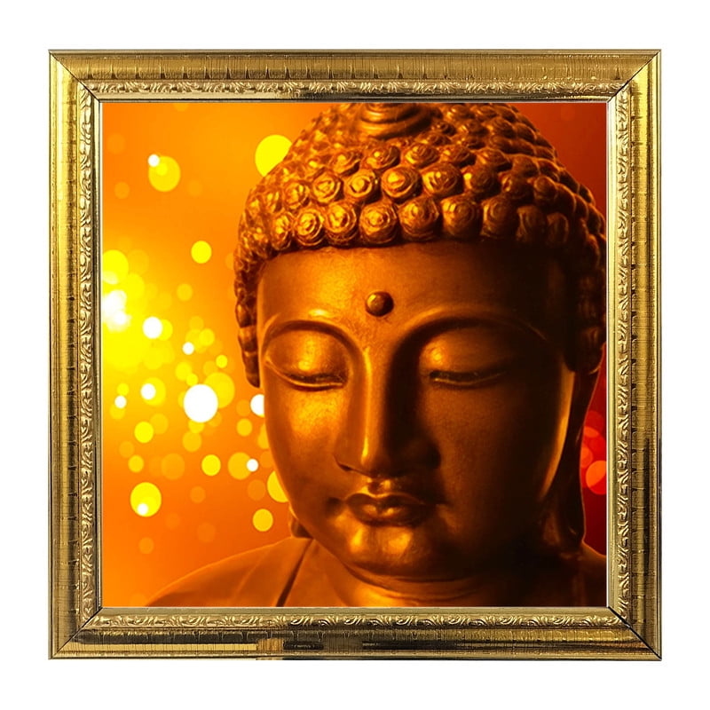 Lord Buddha God Idol Photo Frame for Pooja Hindu Bhagwan Devi Devta ...