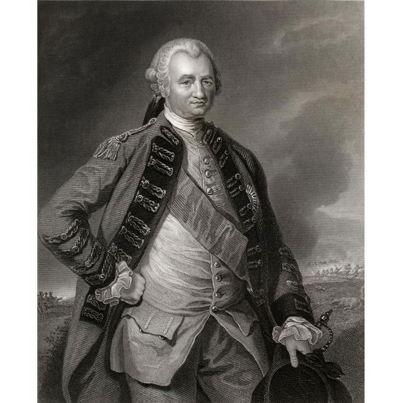 Lord Clive Engraving From A Painting by Nathaniel Dance Robert Clive ...