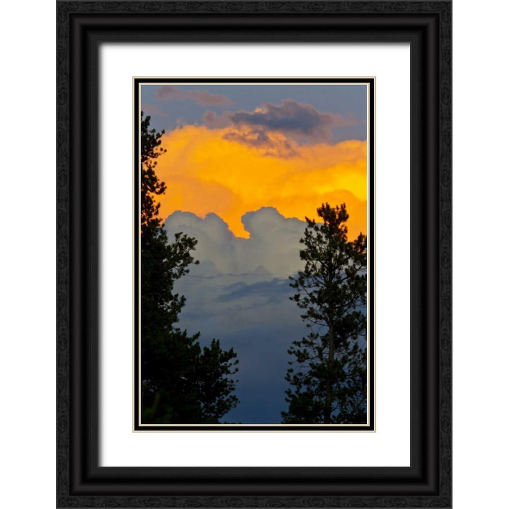 Lord, Fred 17x24 Black Ornate Wood Framed with Double Matting Museum ...