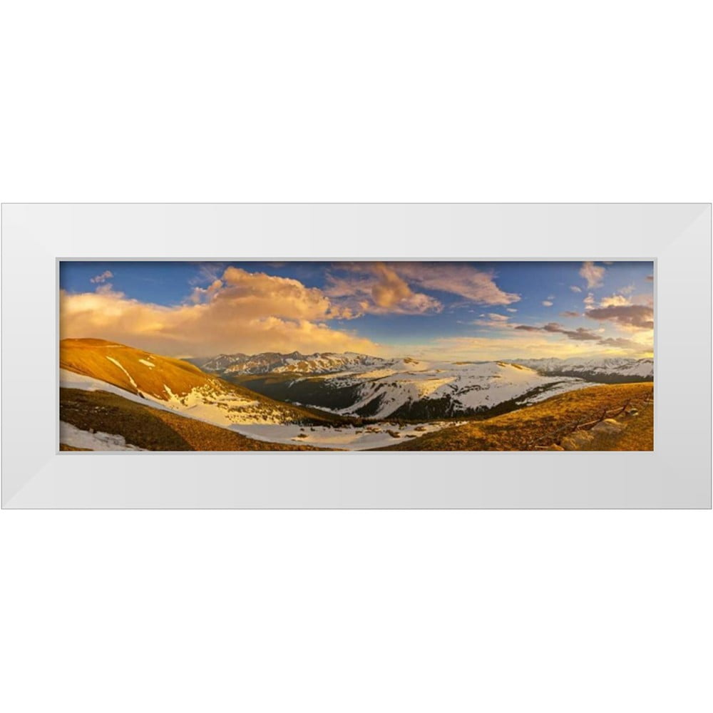 Lord, Fred 32x13 White Modern Wood Framed Museum Art Print Titled - CO ...