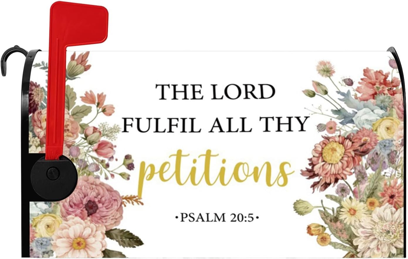 Lord Fulfil All Petitions Mailbox Cover Bible Verse Magnetic Mailbox ...