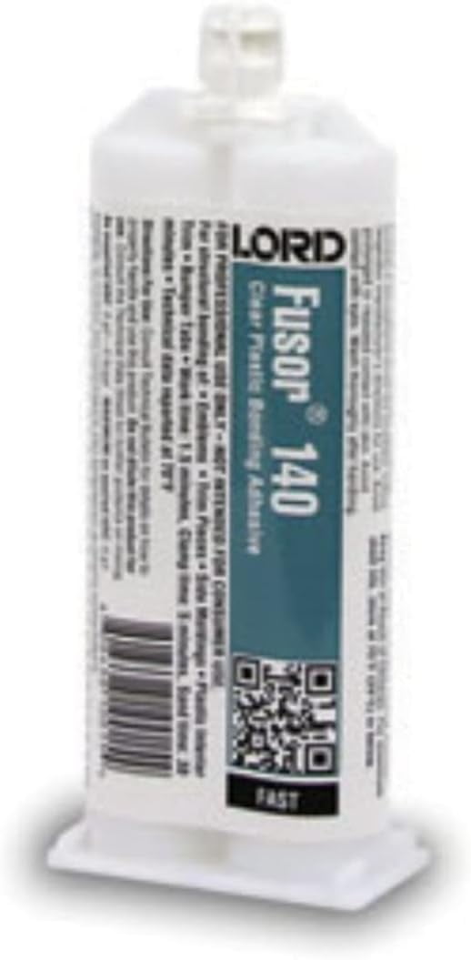 Lord Fusor Clear Plastic Structural Installation Adhesive (Fast-Set), 1 ...