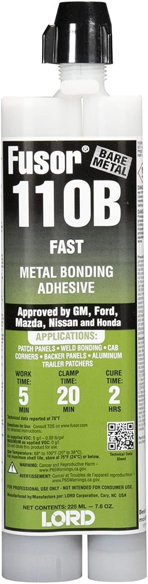 Lord Fusor Metal Patch Panel Adhesive 110b - Walmart.com