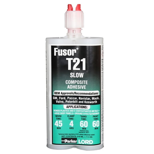Fusor T21 Truck Plastic Structural/Cosmetic Adhesive Glue (Medium-Set ...