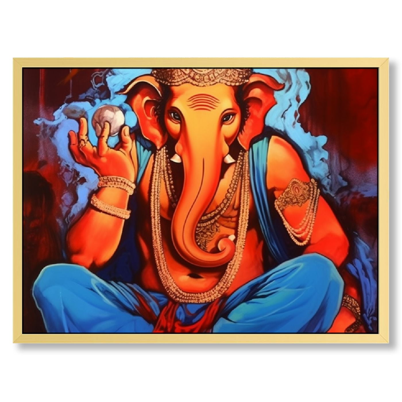 Lord Ganesh ( Ganpati ) in matte paper quality - Walmart.com