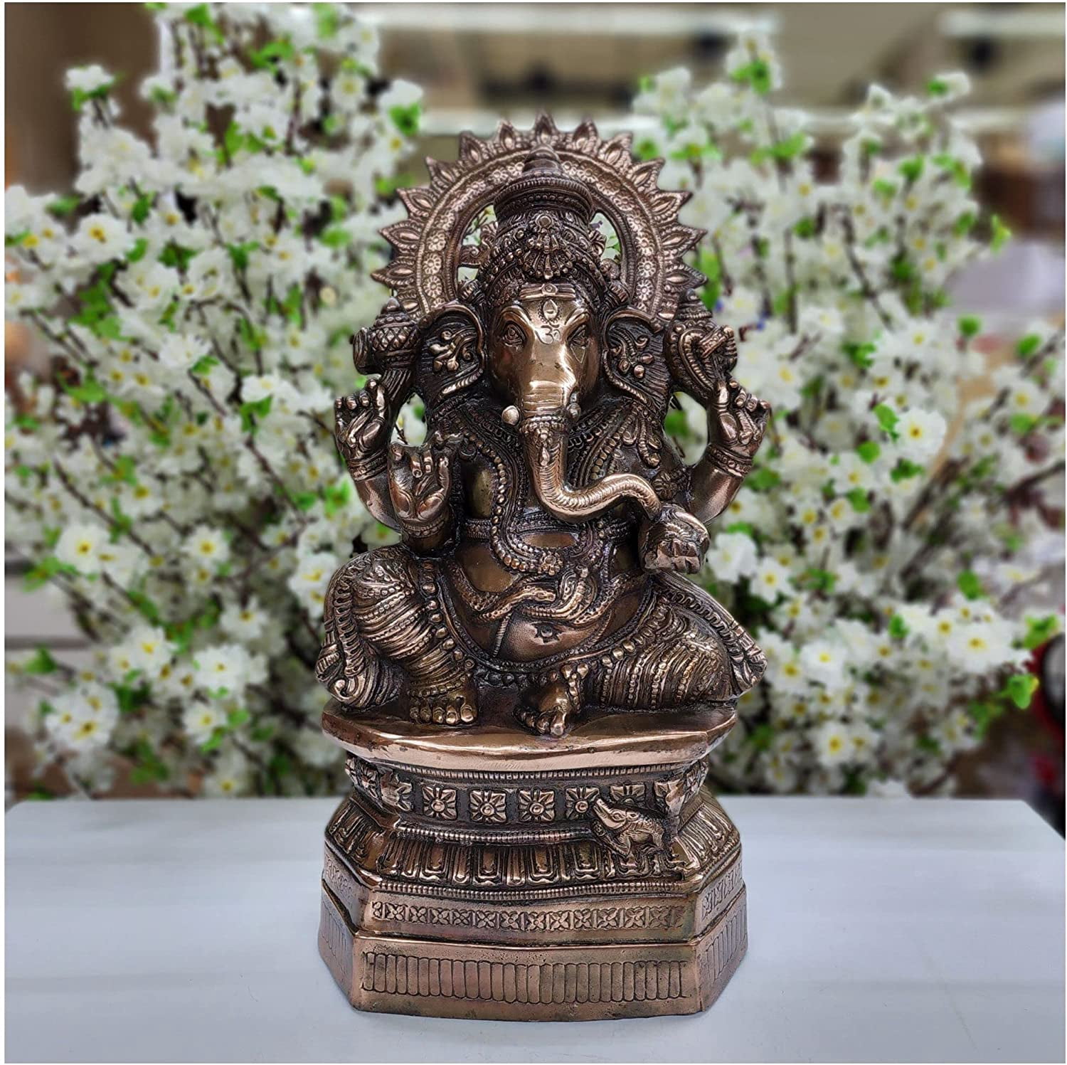 Large Bronze Lord Ganesha Statue - Hindu God of Good Nepal | Ubuy