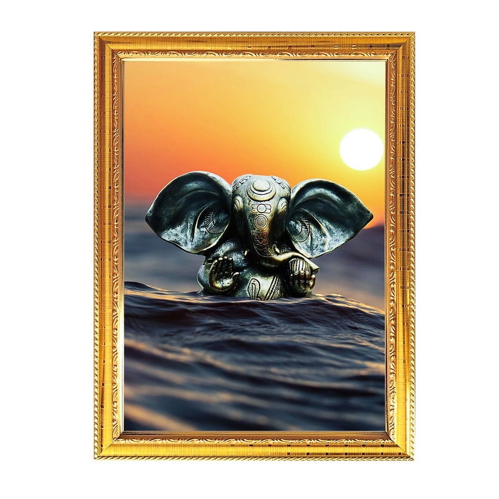 Lord Ganpati God Photo Frames Worship Religious Ritual House Warming ...