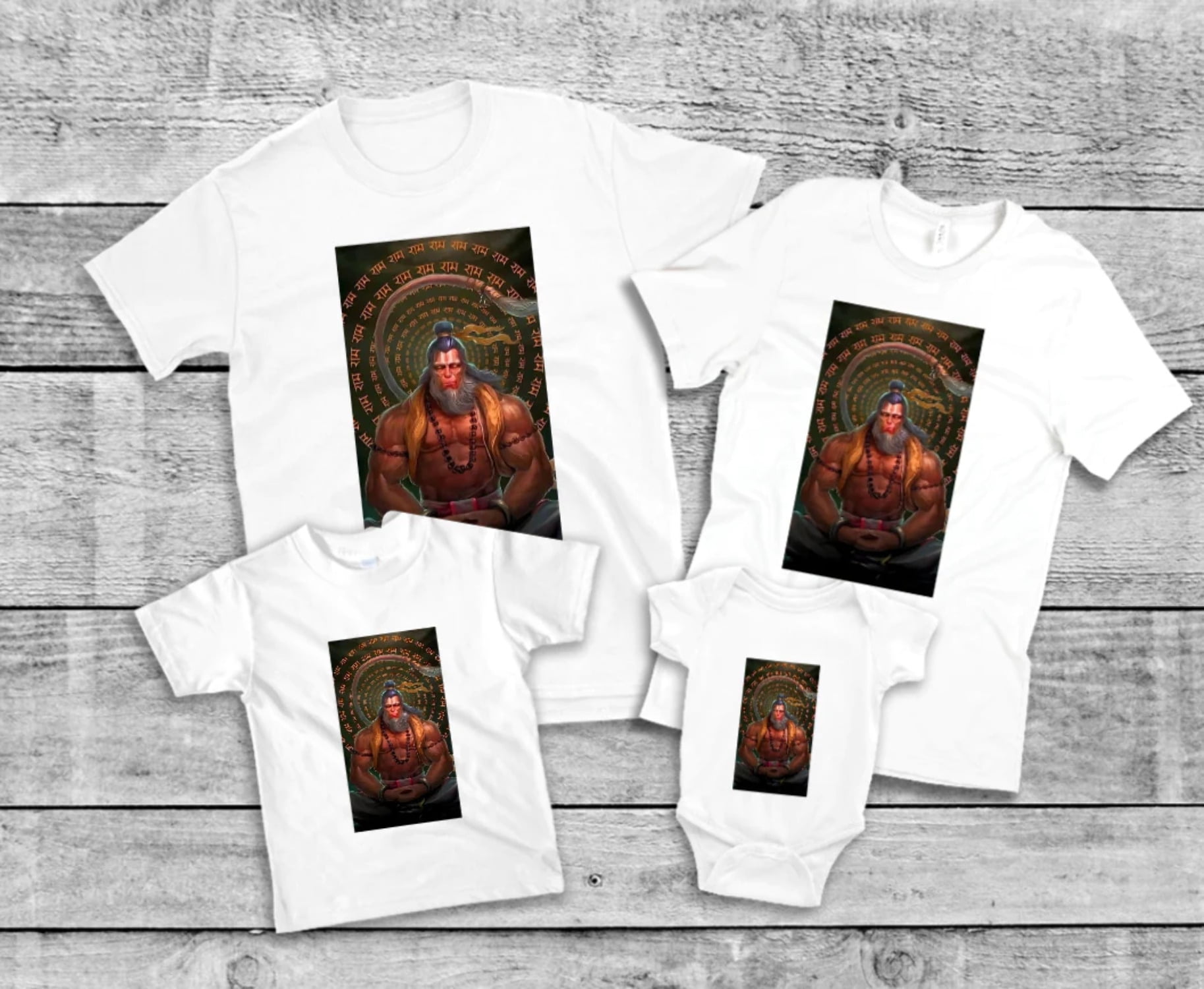 Lord Hanuman - Meditation Pose chanting Ram Nama (available in various ...