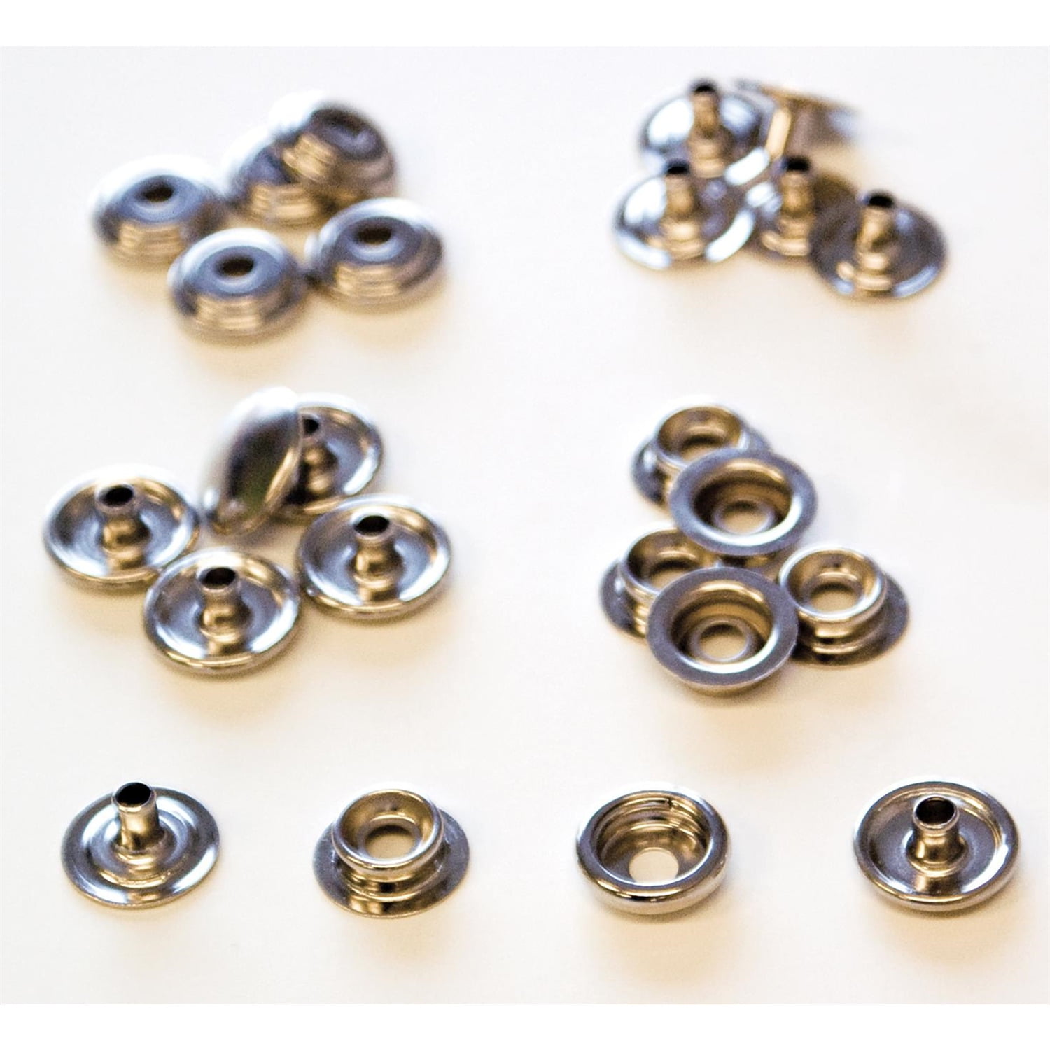 Lord & Hodge Metal Canvas to Canvas Snap Fastener Refill for Canvas (6 ...