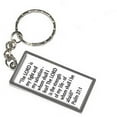 Lord Is My Light Psalm 27 Keychain Key Chain Ring - Walmart.com