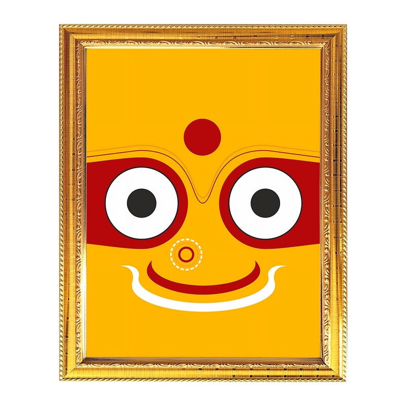 Lord Jagannath God Photo Frames Religious Hindu Temple Office Laminated ...