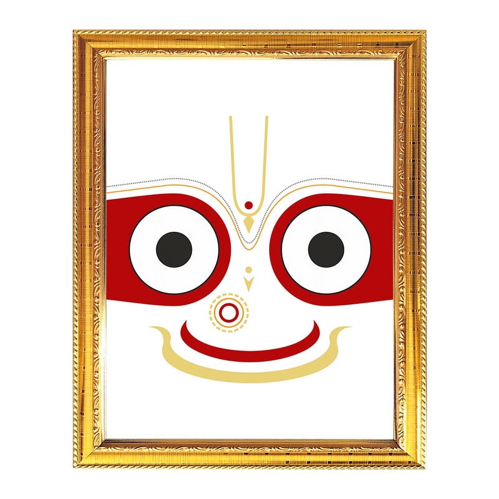 Lord Jagannath God Photo Frames Wall Hanging Religious Hindu Temple ...