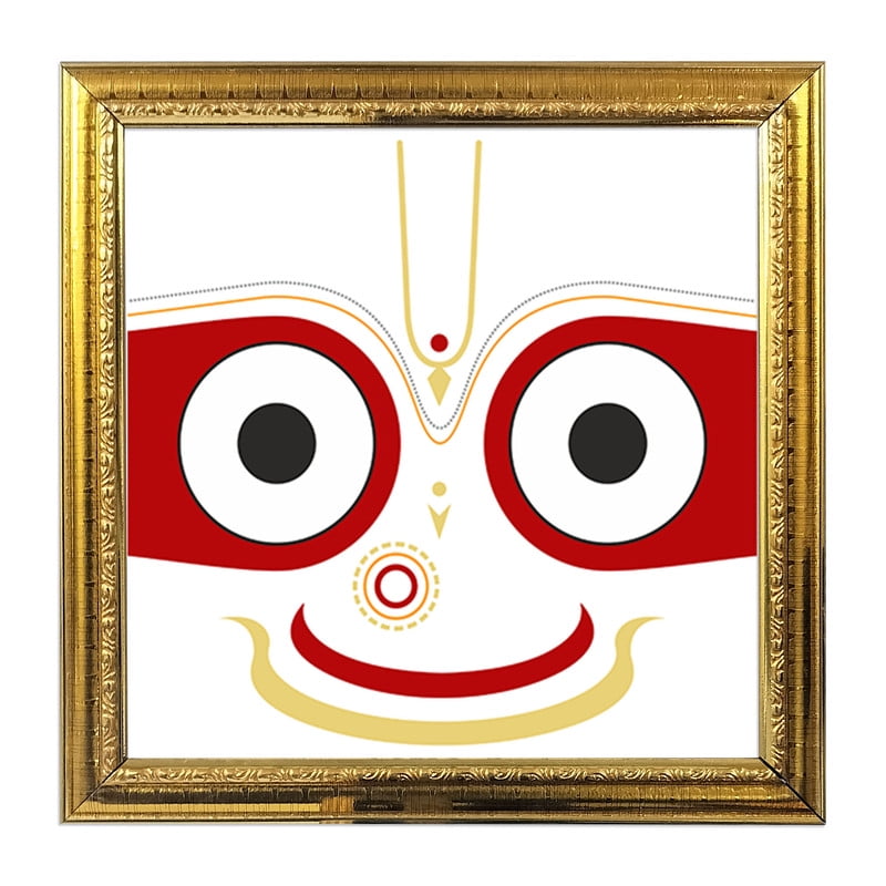 Lord Jagannath Hindu Religious God Photo Frames For Indian Pooja Wall ...