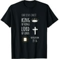 Lord Jesus Christ King of Kings Lord of Lords T-Shirt - Walmart.com