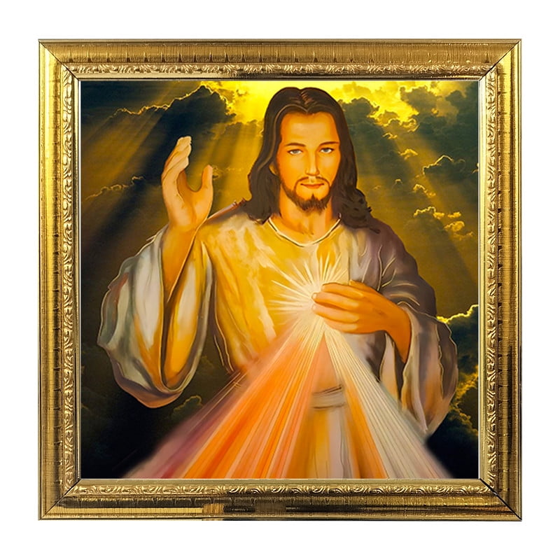 Lord Jesus India God Idol Photo Frame for Pooja Chrishtian God Photo ...
