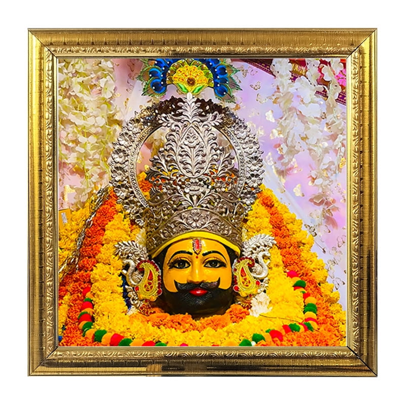 Lord Khatu Shyam India God Photo Frame Pooja Hindu Bhagwan Devi Devta ...