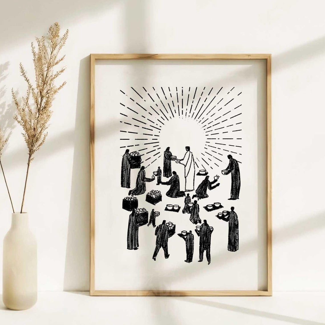 The Lord Is Myhepherd Art, Modern Christian Art, Coastal Christian Art ...