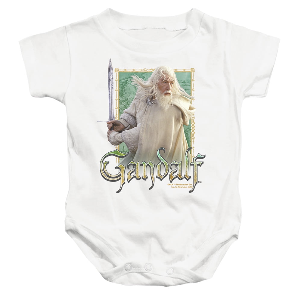 Lord Of The Rings Gandalf Unisex Infant Snap Suit for Baby (24 Months ...