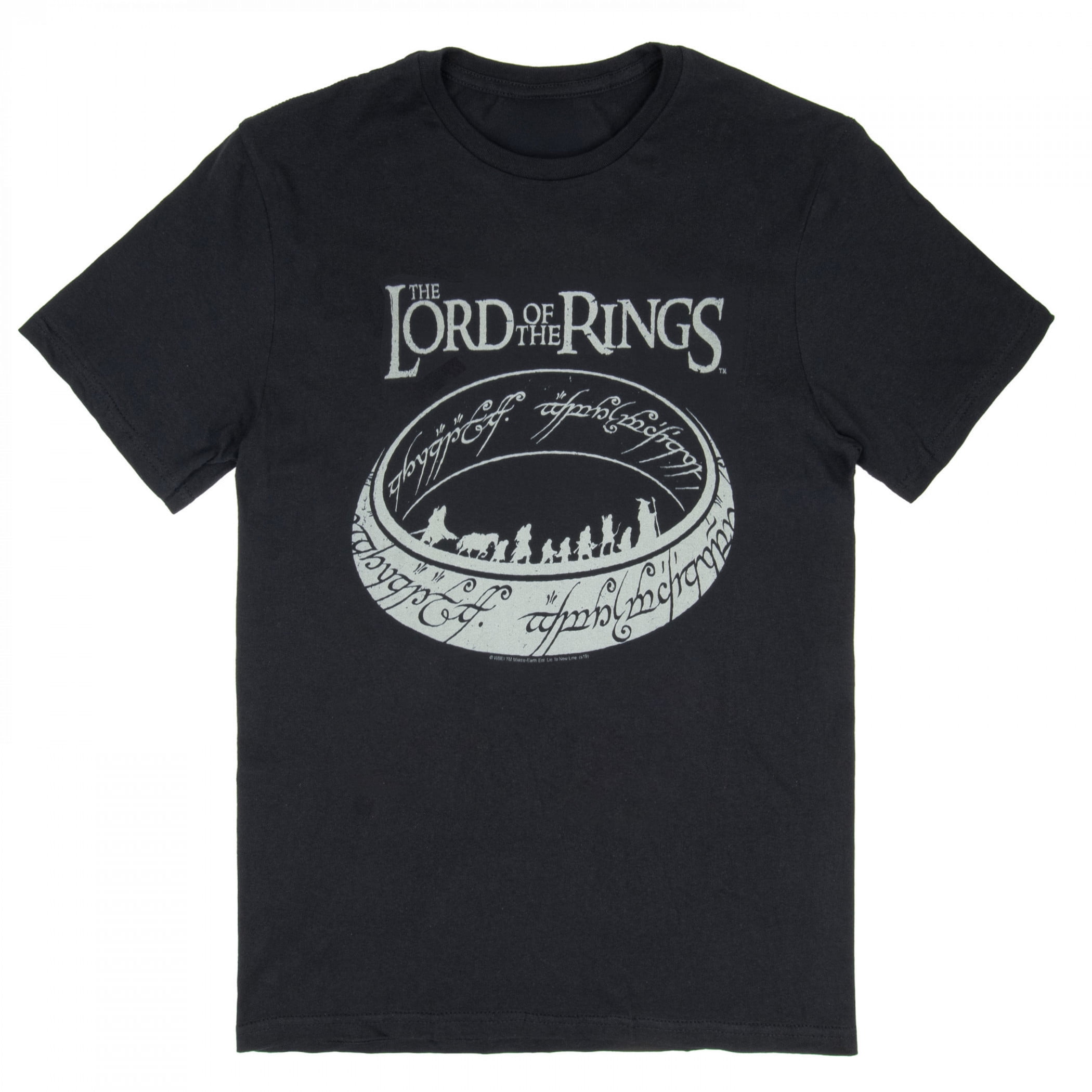 Lord Of The Rings Men's The Journey T-shirt Black - Walmart.com