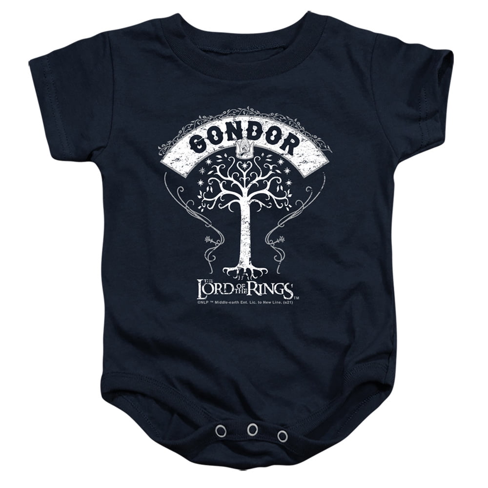 Lord Of The Rings Tree Of Gondor Unisex Infant Snap Suit for Baby (24 ...
