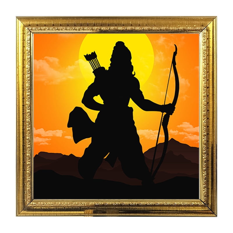 Lord Rama India God Photo Frame Pooja Hindu Bhagwan Ramchandra Photo ...