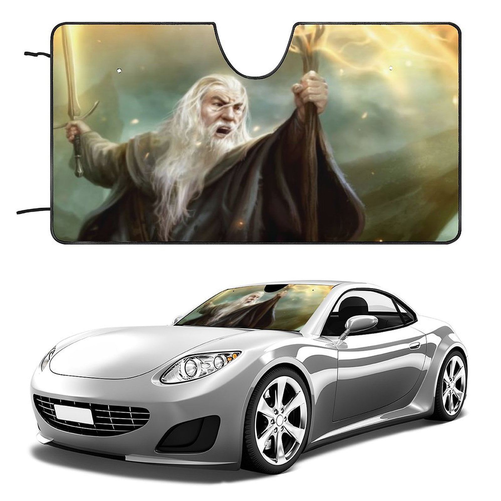 The Lord of the Rings Elves Windshield Visors for Sun 55"x30" Universal ...