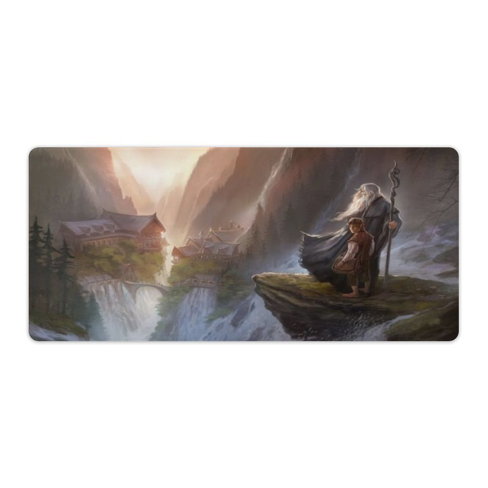 The Lord of the Rings Journeys in Middle-Earth Mouse Pad 800 X 300 The ...
