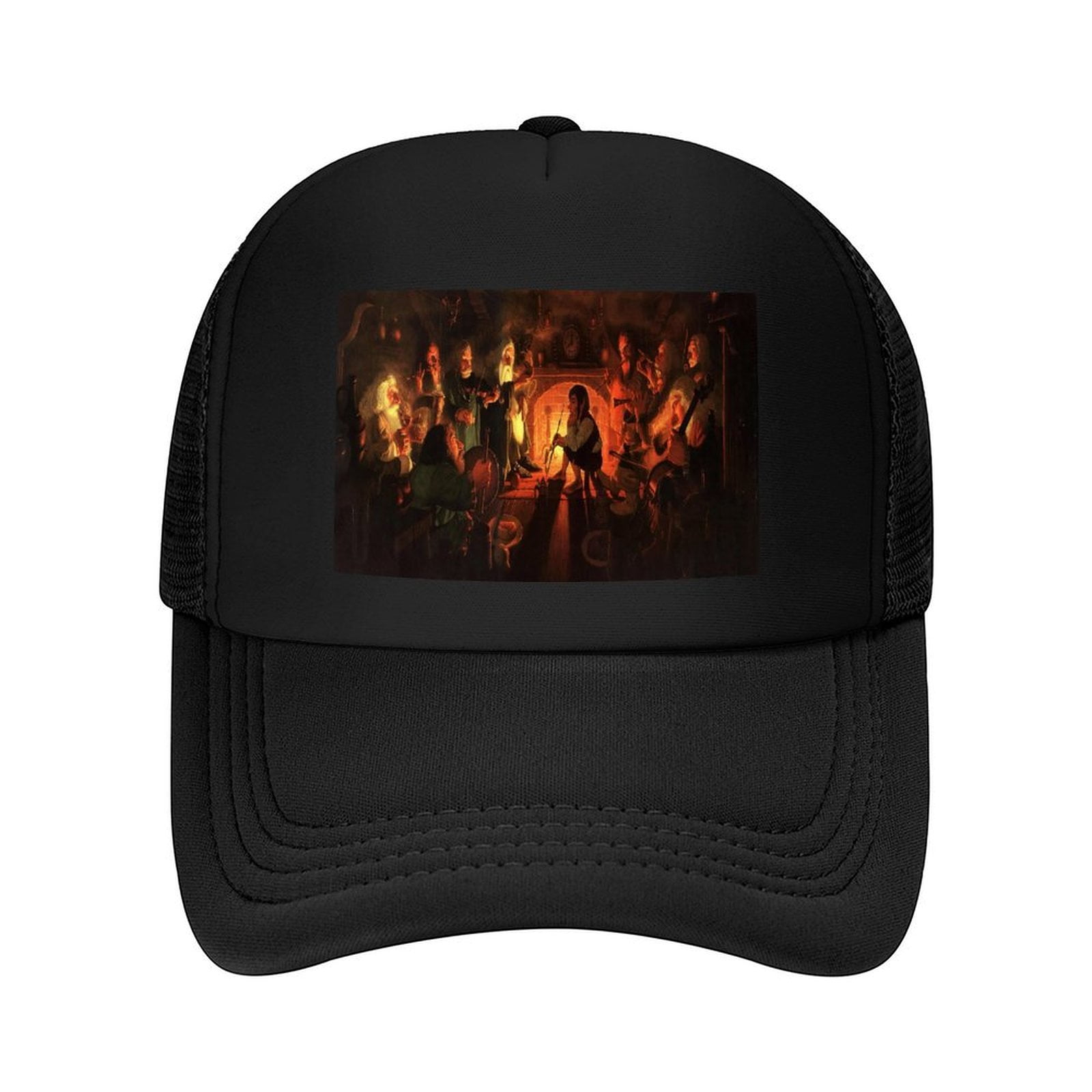 The Lord of the Rings King Baseball Cap 2025 Polyester Black Unisex ...