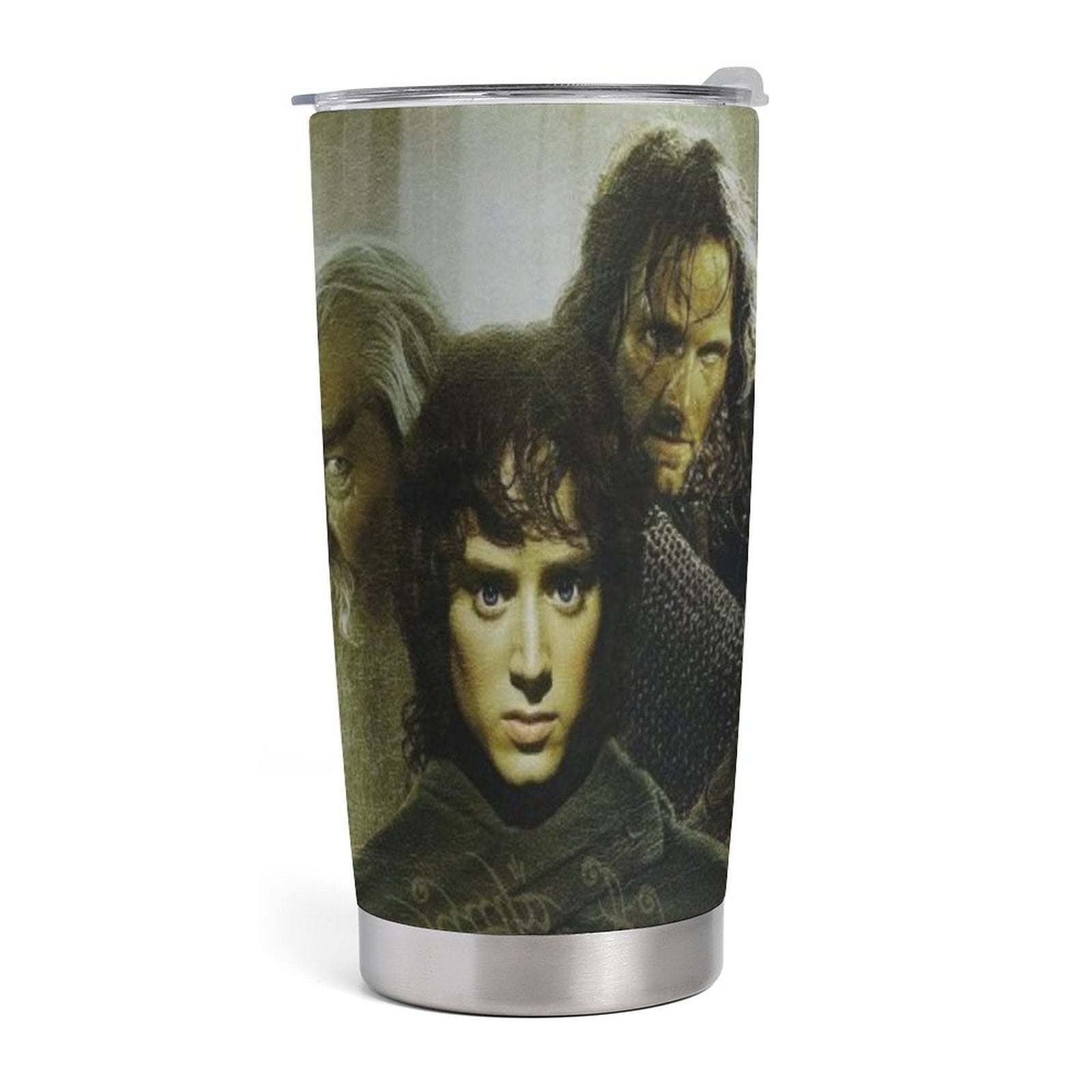 The Lord of the Rings King Theoden With Straw Travel Mug for Hot Drinks ...