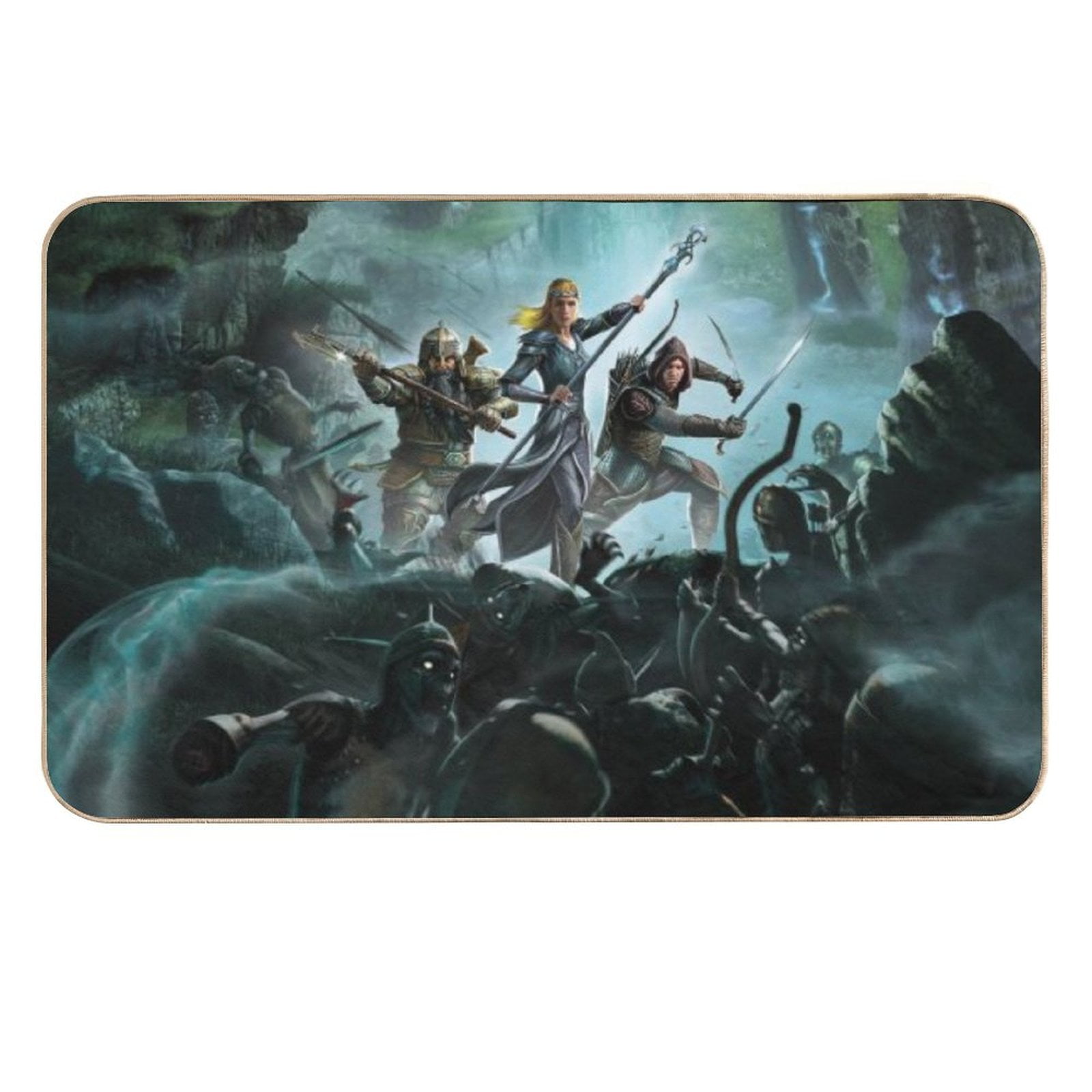 The Lord of the Rings Universe Xl Doormat 19.6” x31.4” Modern Decor ...