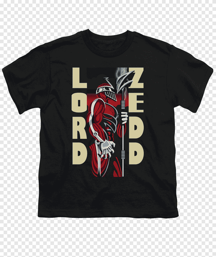 Lord Zedd Power Ranger T-Shirt Logo Png Design Shirt, Size S, Tee Black ...