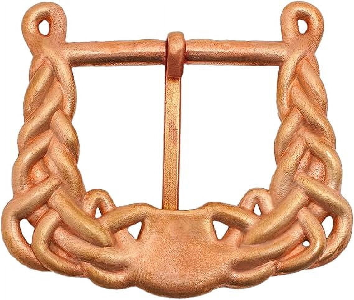 Lord of Battles Bronze Belt Buckle Viking Style Solid Belt Studs (Lost ...