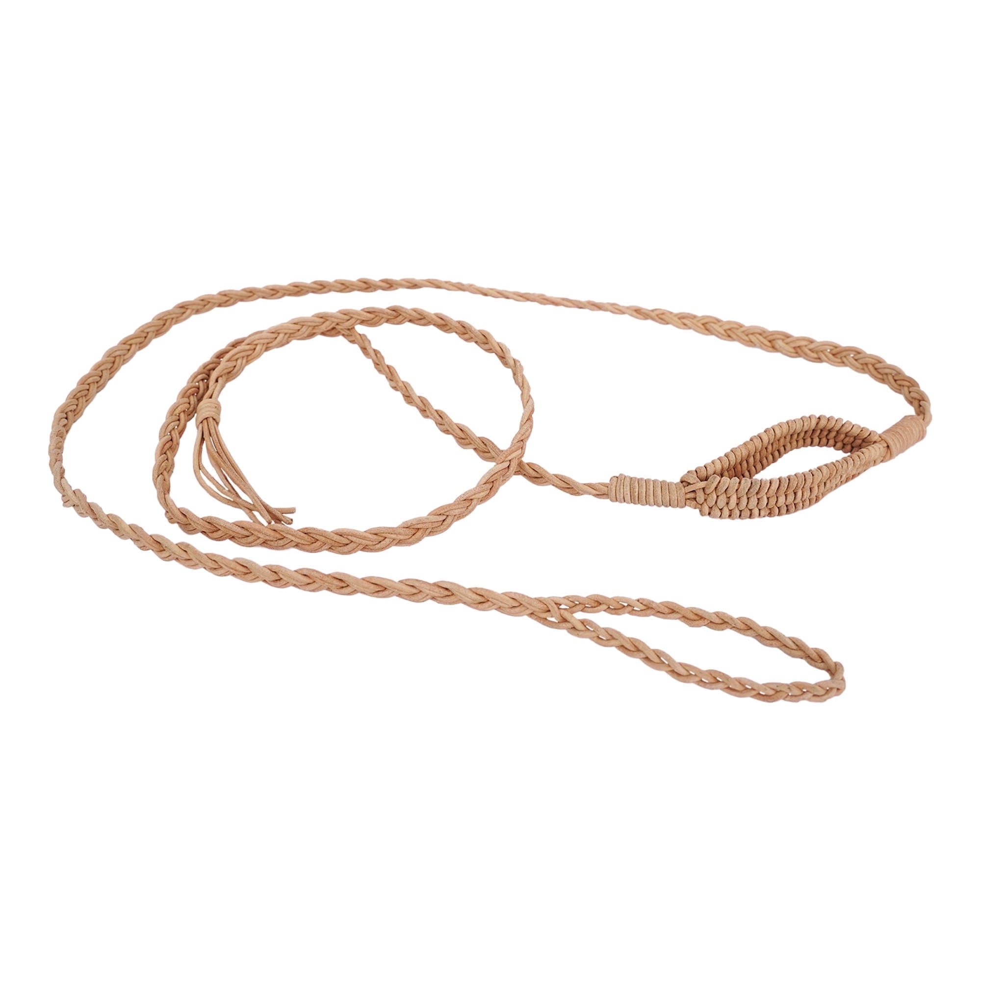 Lord of Battles Leather Sling Handcrafted Braided Cords Slingshot ...