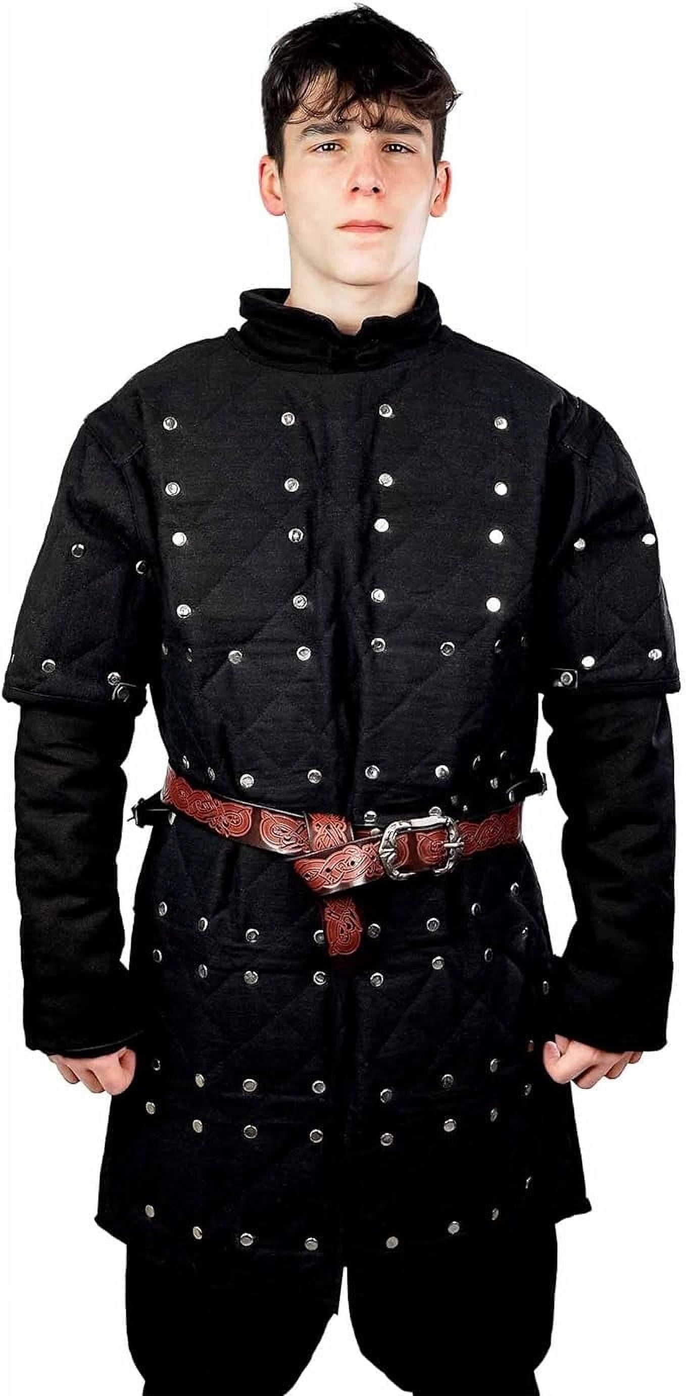 Lord of Battles Medieval Brigandine with Riveted Steel Plates Body ...