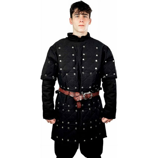 Lord of Battles Medieval Brigandine with Riveted Steel Plates Body ...